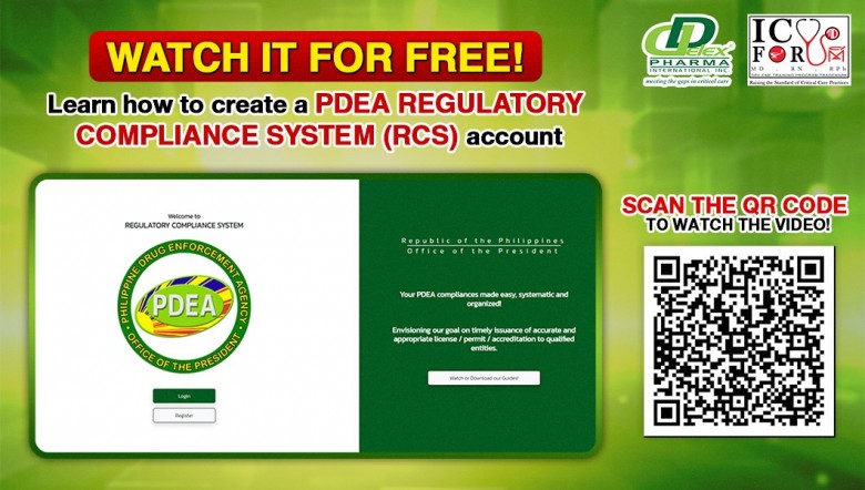 WATCH! How to Create PDEA's Regulatory Compliance System" (RCS) Account ...