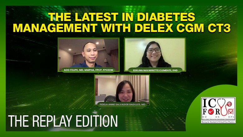 REPLAY EDITION: The Latest In Diabetes Management With Delex CGM CT3 ...